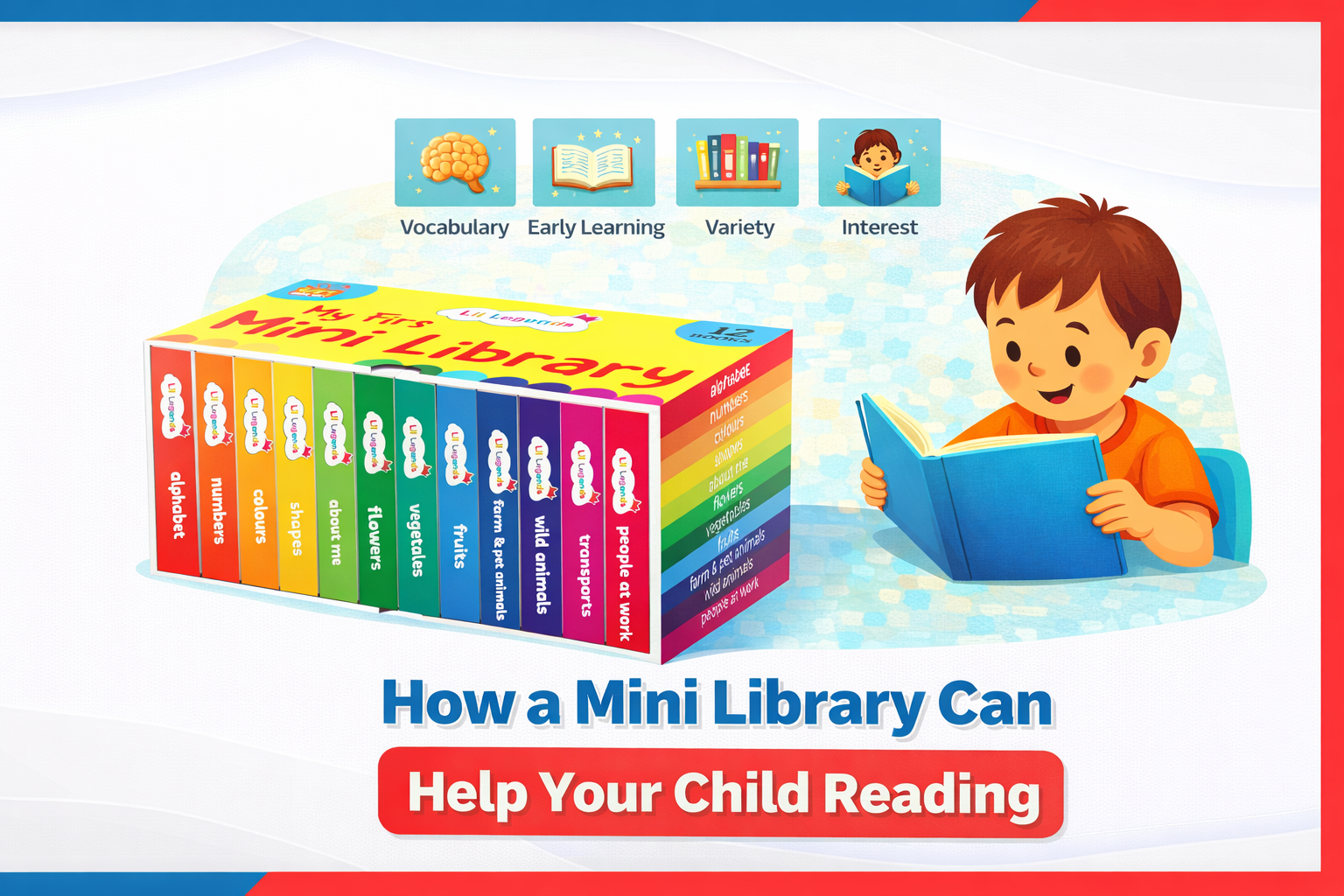 How a Mini Library Can Help Your Child Reading? - – Lil Legends